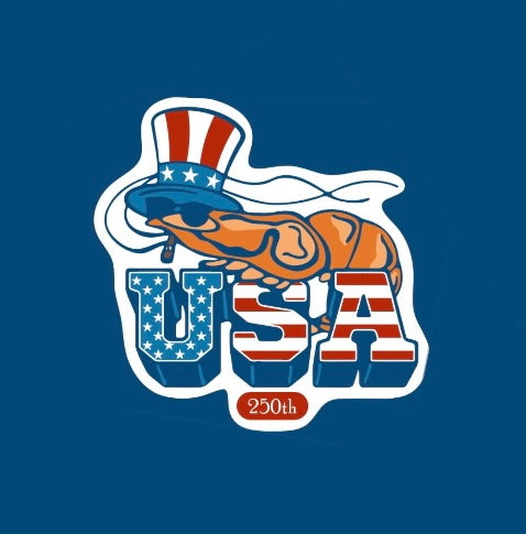 All-American Decal – Pimp Shrimp Clothing