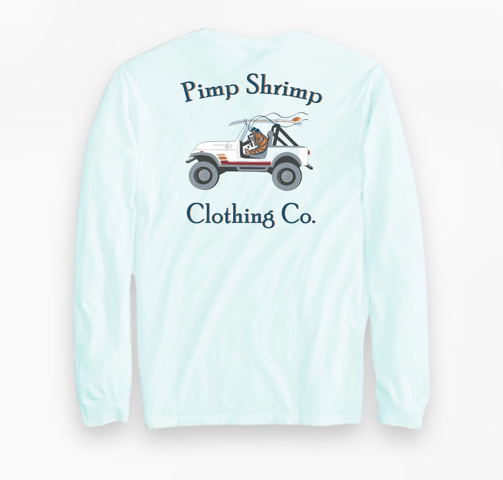 Long Sleeve Off Road T-Shirt – Pimp Shrimp Clothing