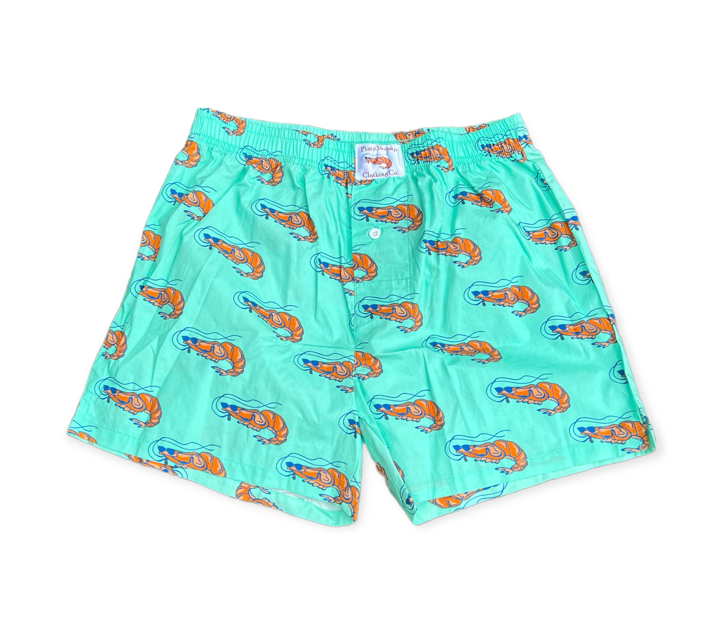 100% Comfort Cotton Boxer Shorts – Pimp Shrimp Clothing
